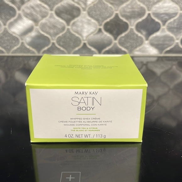 Mary Kay | Makeup | Mary Kay Satin Body Whipped Shea Cream White Tea ...